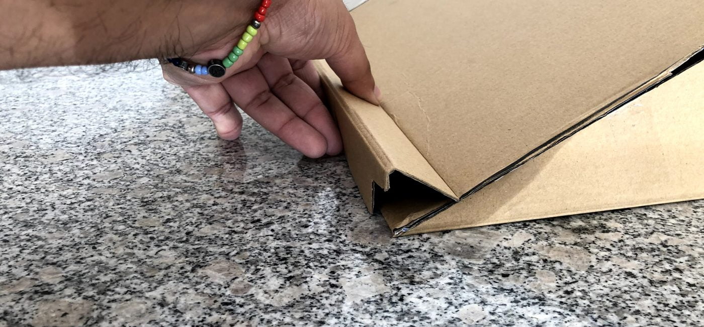 Turn a Shoe Box into a Laptop Stand – kavi's blog