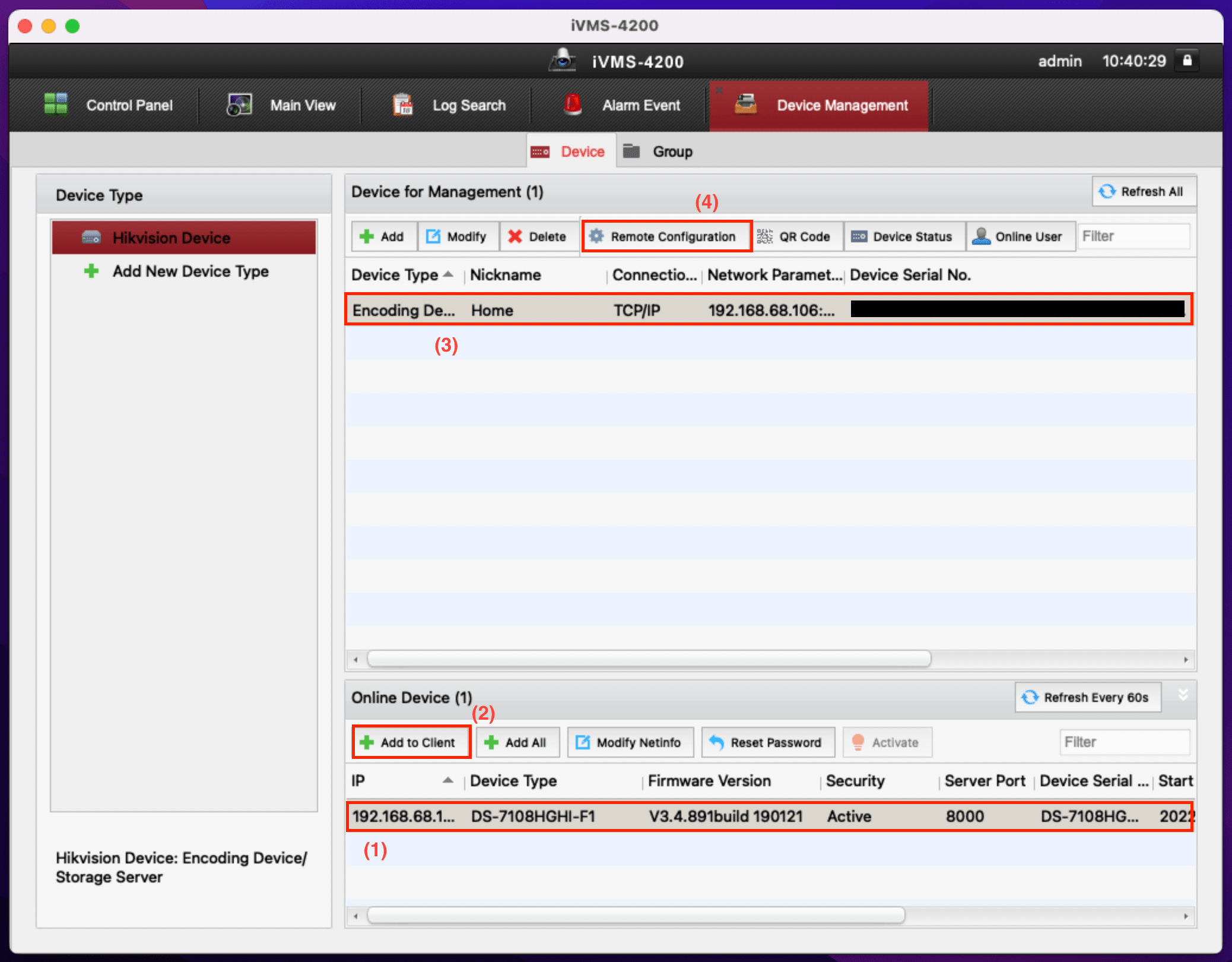 Adding HIKVISION DVR to HomeKit – kavi's blog